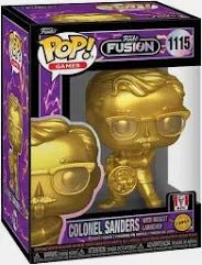 Funko Fusion POP Colonel Sanders with Nugget Launcher #1115 KFC - JJ ...
