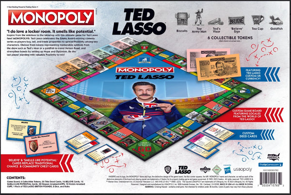 Ted Lasso Monopoly Board Game - JJ Sports and Collectibles