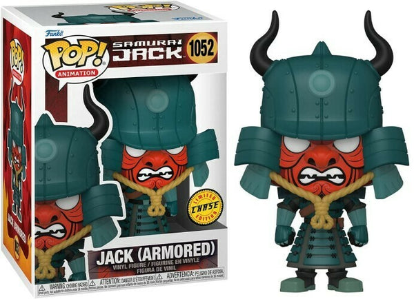 Funko POP Jack (Armored) #1052 CHASE Samurai Jack Animation - JJ Sports ...