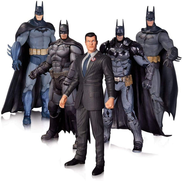 DC Collectibles Arkham Batman Action Figure 5-Pack - JJ Sports and ...